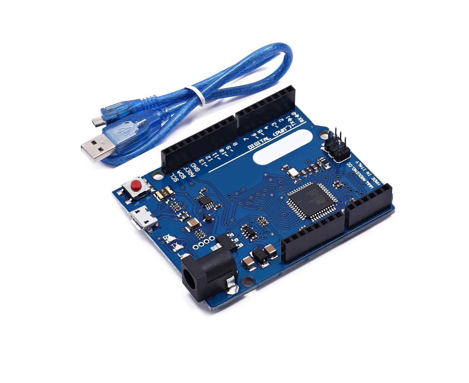 Placa Leonardo R3 Rev3 Atmega32u4 Com Cabo Usb - RoboBuilders Produtos ... Placa Leonardo R3 Rev3 Atmega32u4 Com Cabo Usb - RoboBuilders Produtos ...