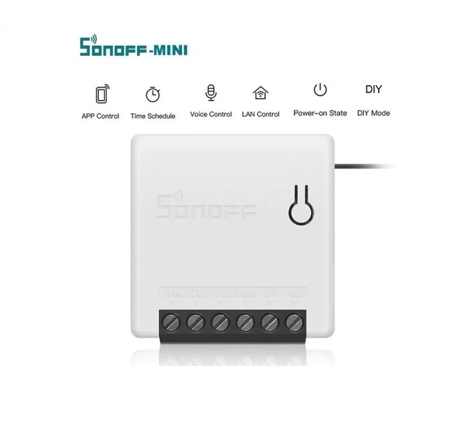 Sonoff Mini Wifi Interruptor Inteligente Automação - RoboBuilders ...