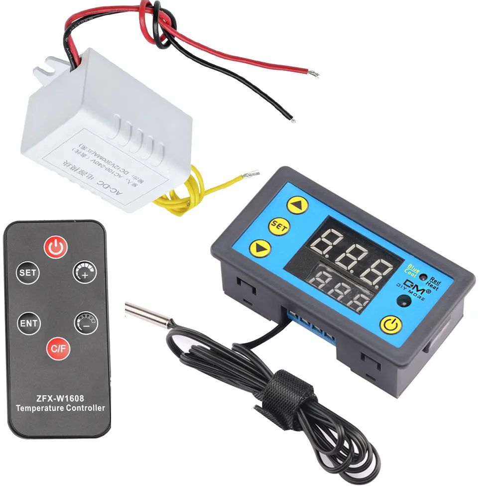 Termostato Digital + Controle Remoto W3231 Fonte Bivolt NFe - RoboBuilders Produtos Sistemas e ...