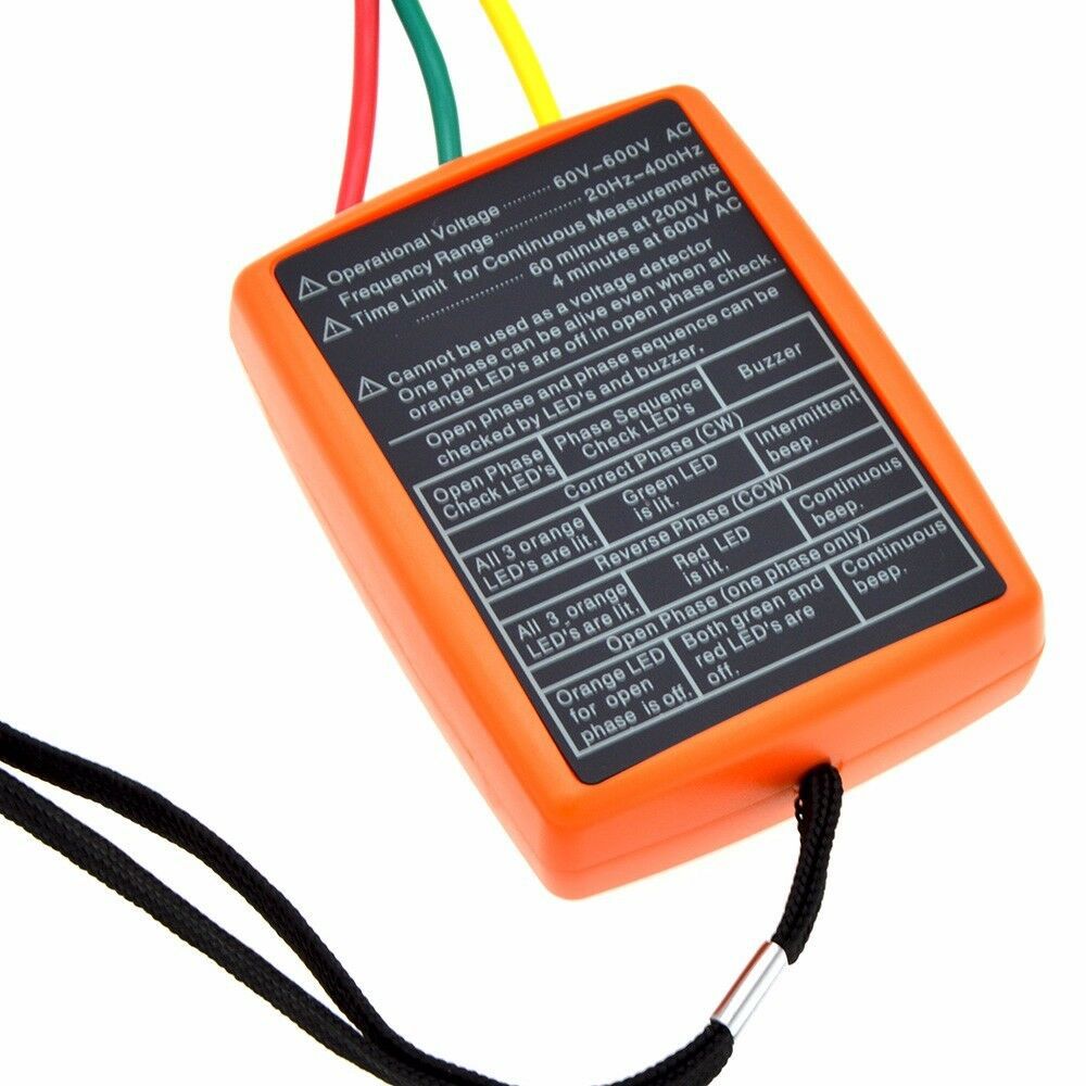 Fasimetro Indicador Presença Sequencia Fase SM852B NFe - RoboBuilders ...