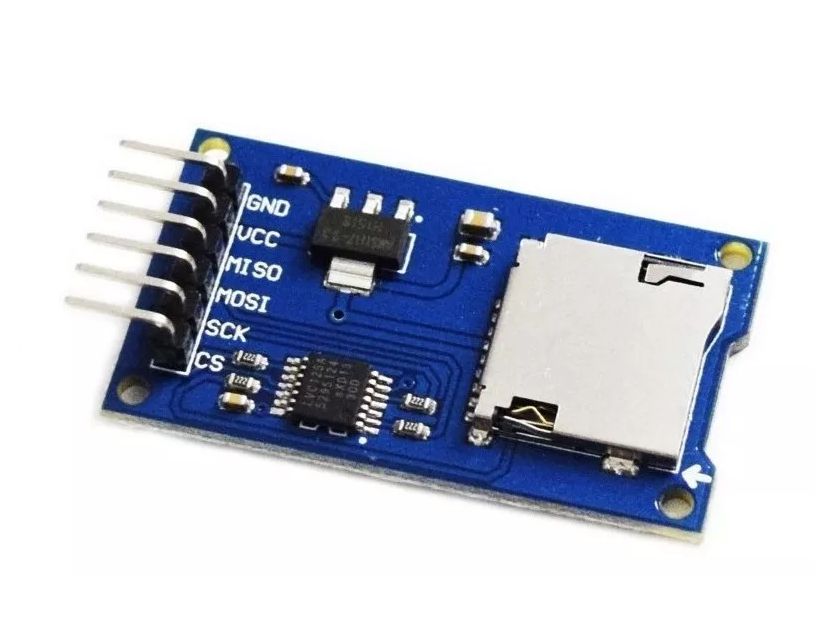 Módulo Adaptador Cartão Micro Sd Para Arduino - RoboBuilders Produtos ...