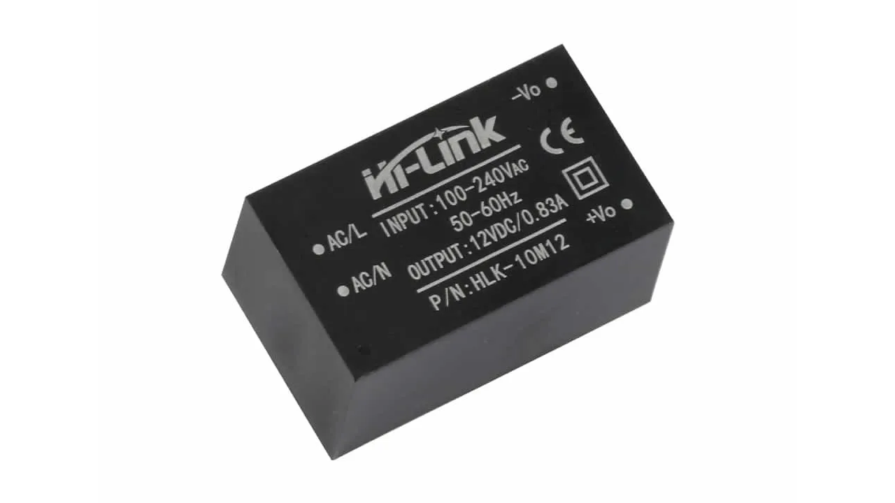 Mini Fonte Hi Link Hlk-20m12 Hlk20m12 100-240vac 12v Dc 20w ...