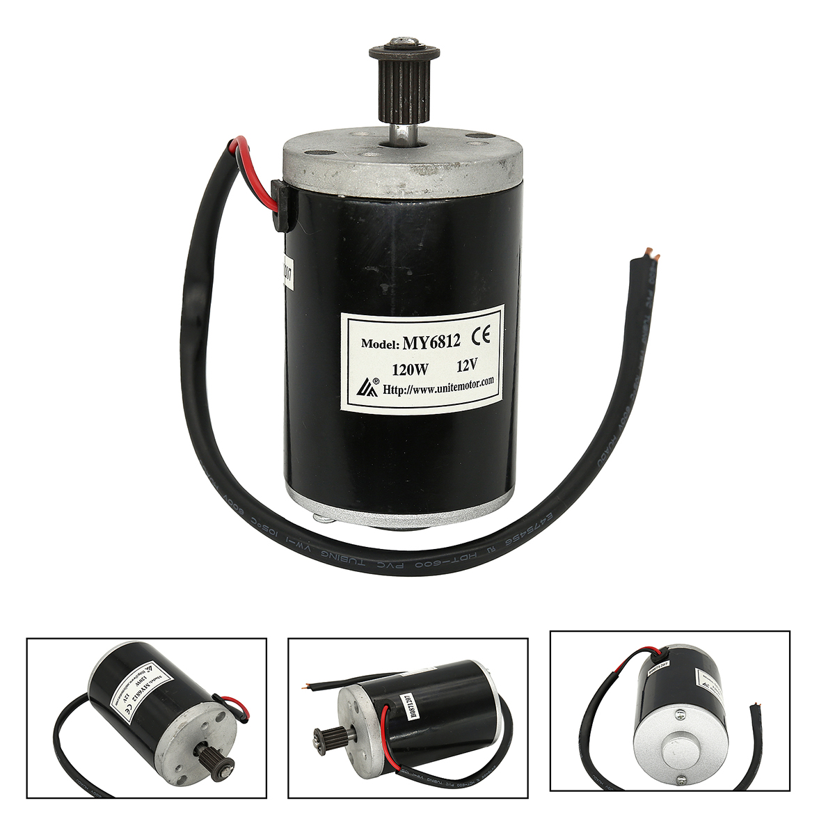 Motor Alta Potência MY6812 DC 12V 120W 3350RPM NFe - RoboBuilders ...