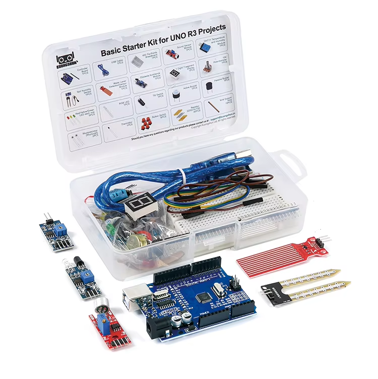 Kit Básico Componentes Eletrônicos 98 Pcs Para Arduino NFe ...