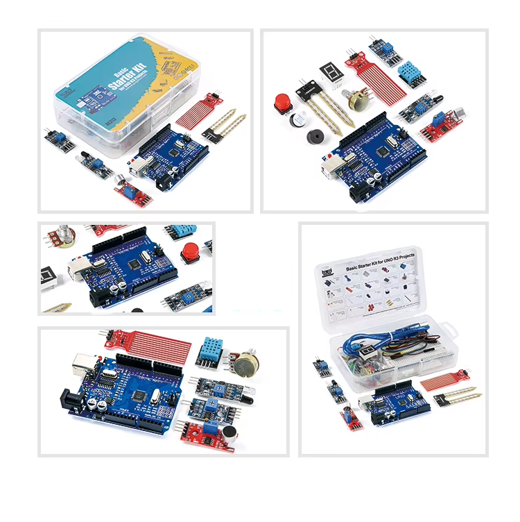 Kit Básico Componentes Eletrônicos 98 Pcs Para Arduino NFe ...