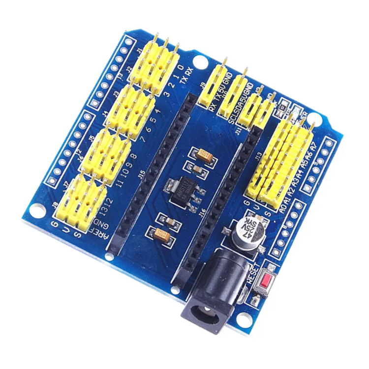 Placa de Expansão Shield Adaptador Base Arduino Nano - RoboBuilders ...