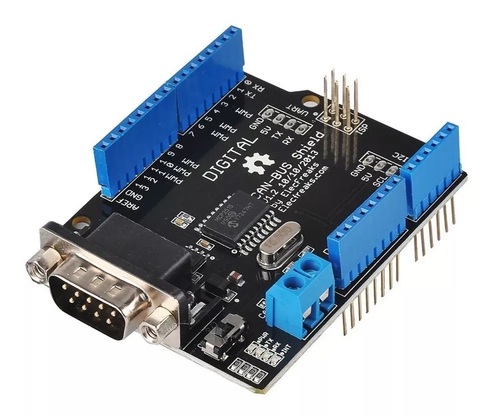 Modulo Can Bus Shield MCP2515 Para Arduino - RoboBuilders Produtos ...