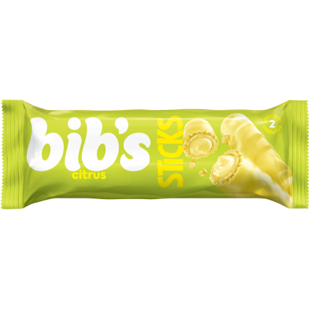 Chocolate Bibs Sticks Citrus 32Gr - Embalagem 16X32 GR - Preço Unitário ...