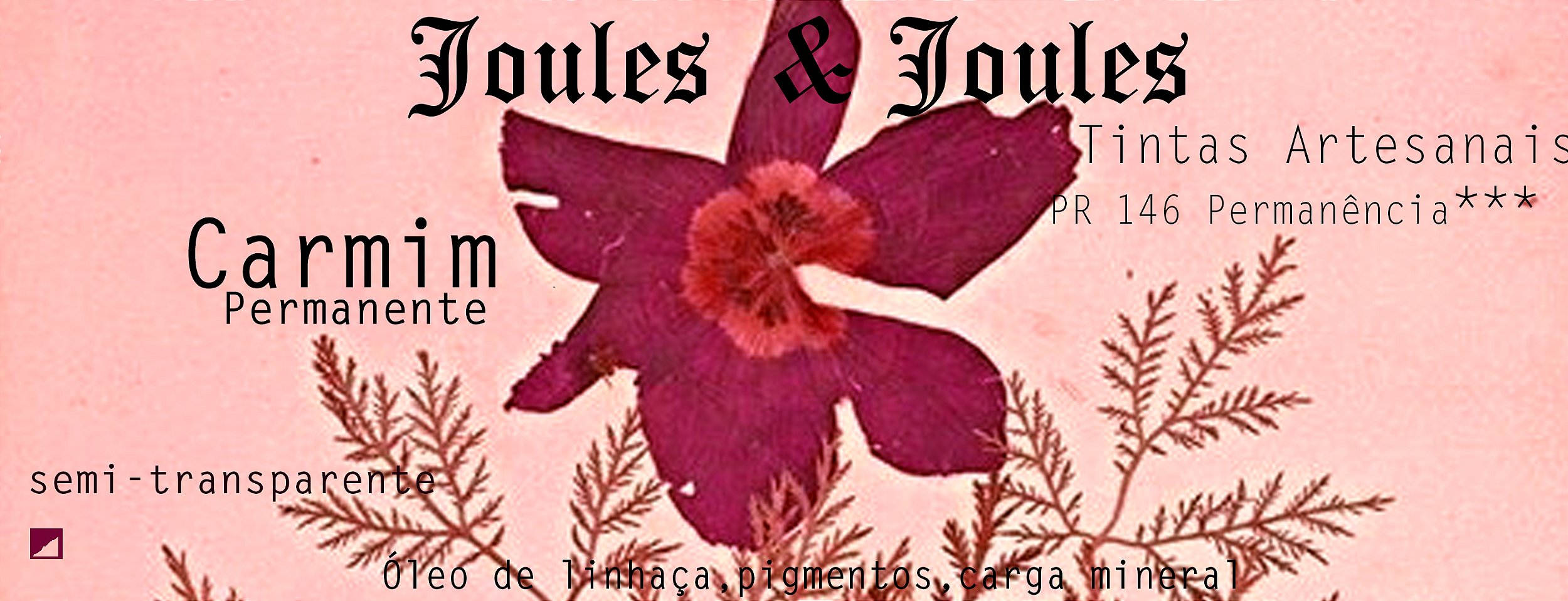 Kit Tinta a Óleo Vermelhos | 7 Cores Joules & Joules - Joules & Joules