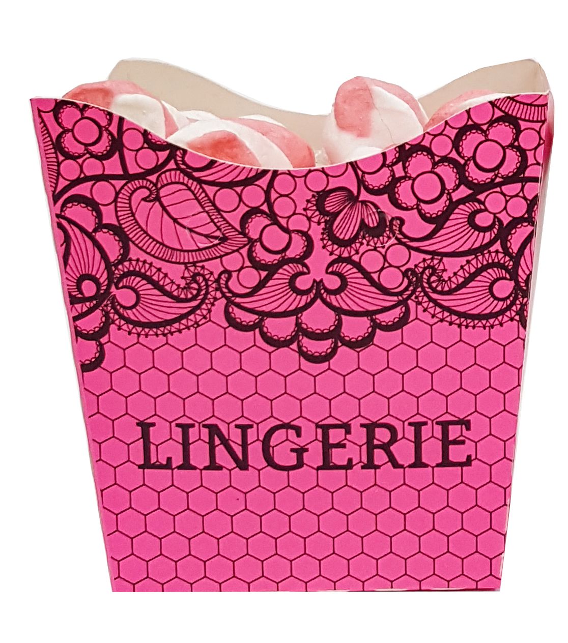 kit 10 Cachepo Papel cartonado Decoração Lingerie festa - Rivfestas ...