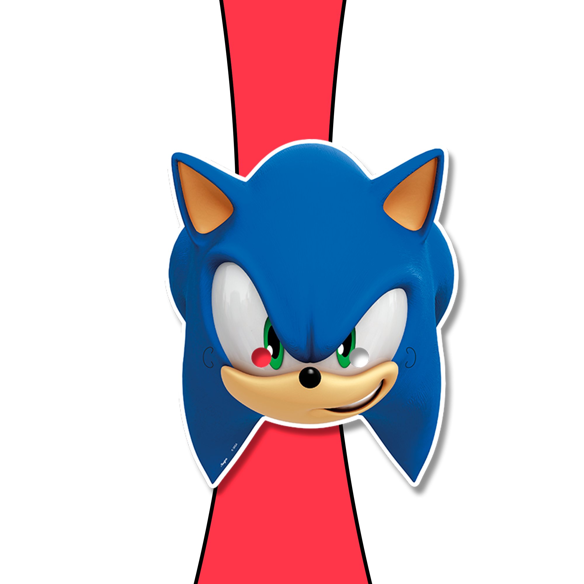 6 Mascaras Festa Sonic Decoração Aniversário completo - Rivfestas itens ...