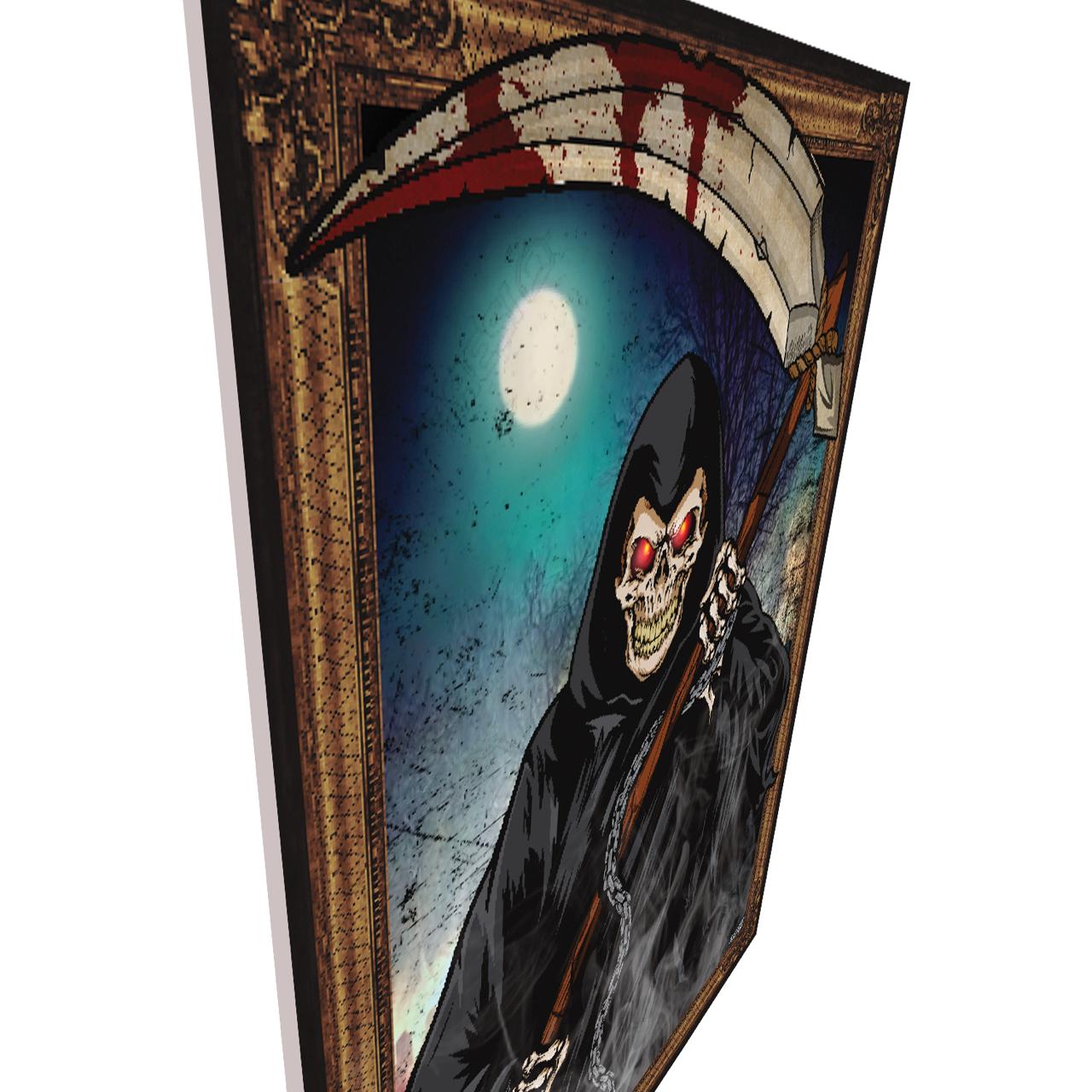 Painel Decoração Halloween Quadro A Morte 35,9cm - Rivfestas itens para ...