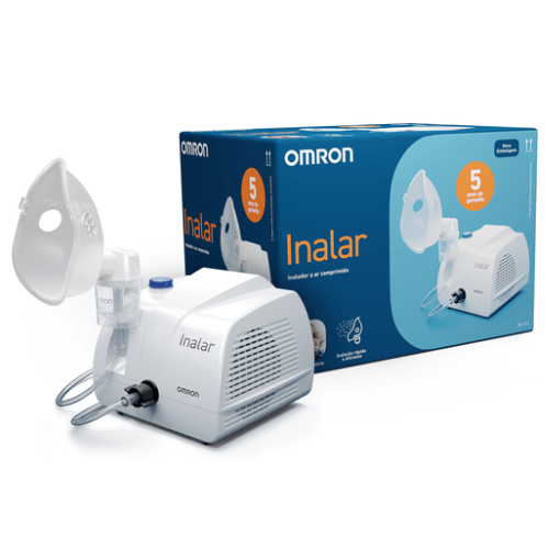 Inalador compressor Inalar NE-C701 Omron - Manancial Medical