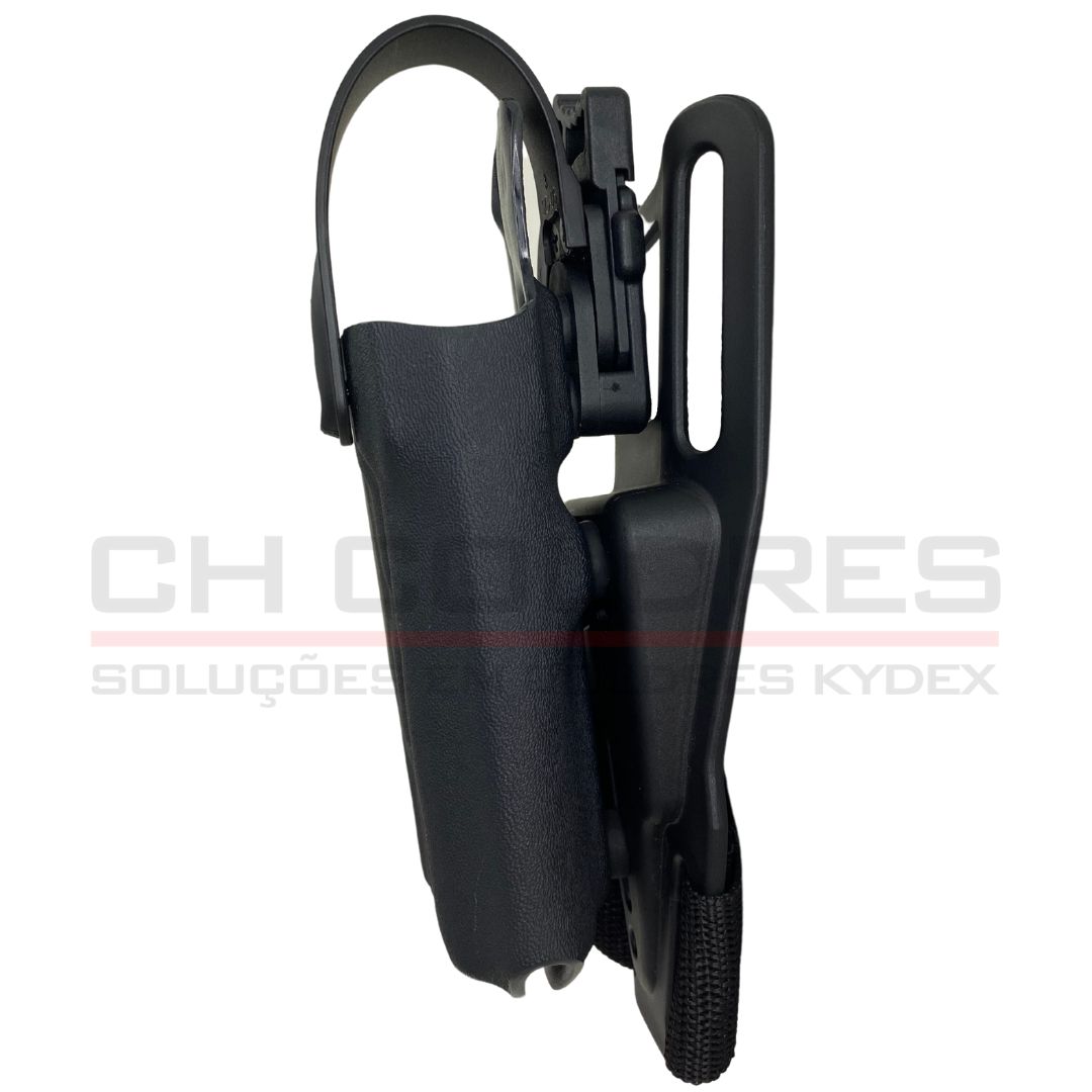 COLDRE KYDEX OWB 2R - EXTERNO – BERETTA APX | LANTERNA (OLIGHT MODELOS ...