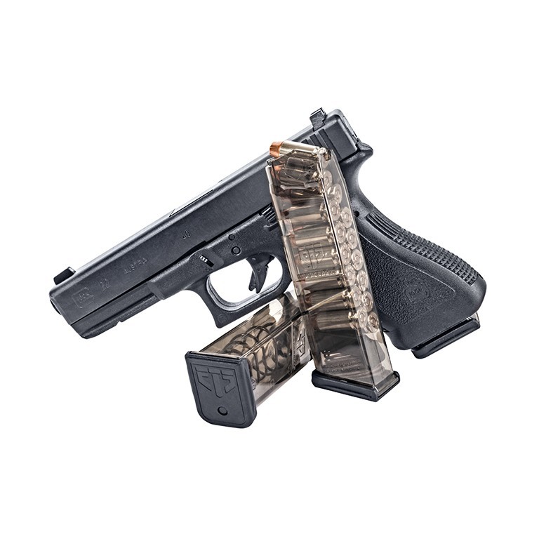 CARREGADOR GLOCK - ETS - CAPACIDADE 16 MUNIÇÕES - .40 S&W - CH COLDRES