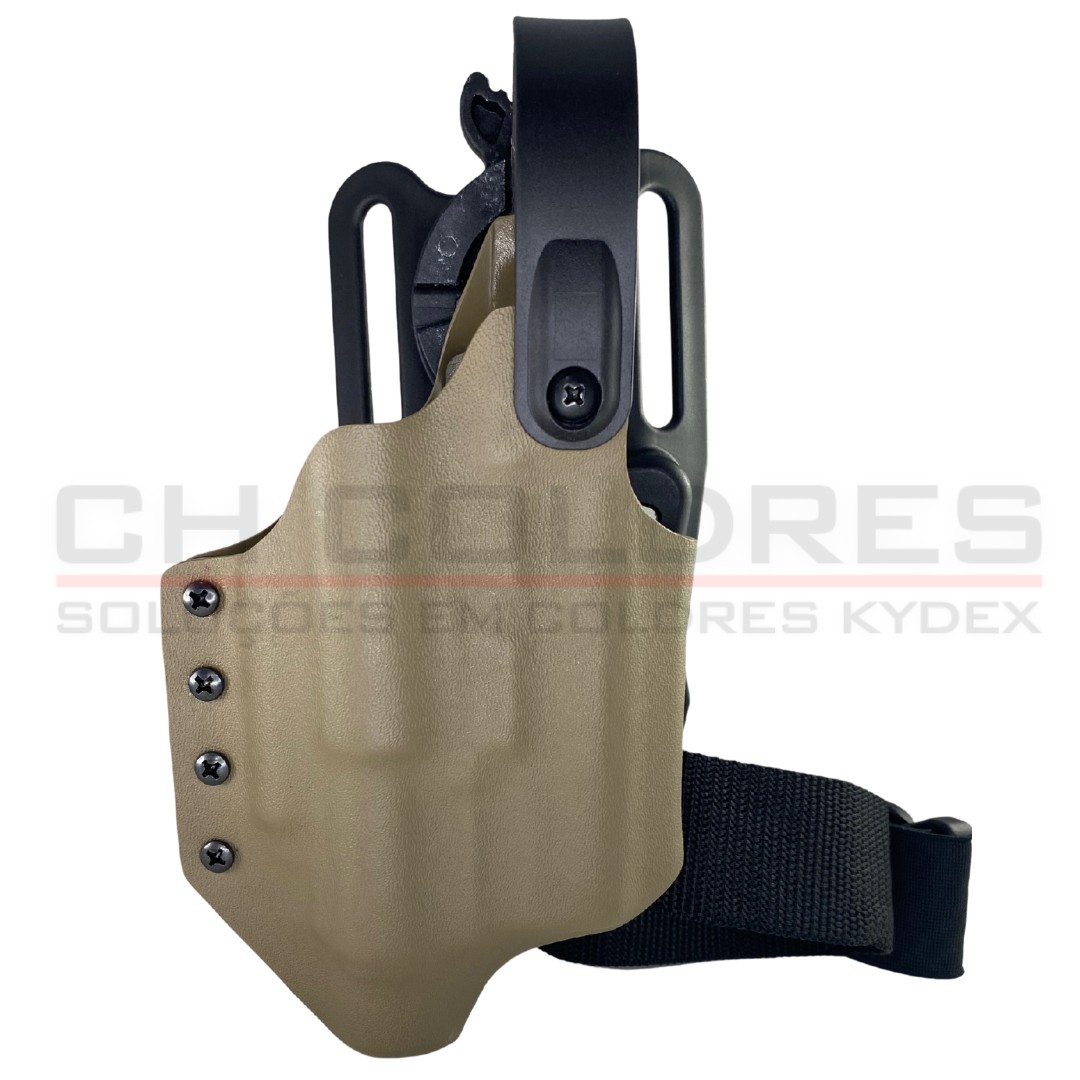 COLDRE KYDEX OWB 2R - EXTERNO – SIG SAUER P320 X COMPACT | LANTERNA ...