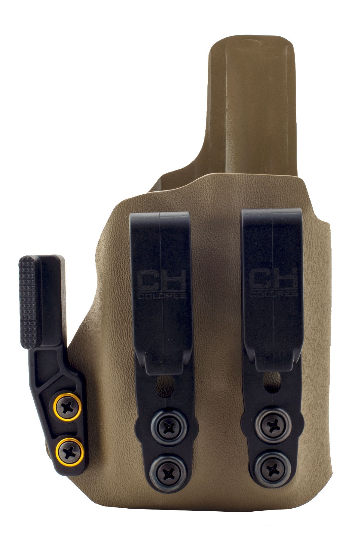 COLDRE KYDEX IWB DOUBLE OVERHOOK - INTERNO - GLOCK G17 G22 MOS ...