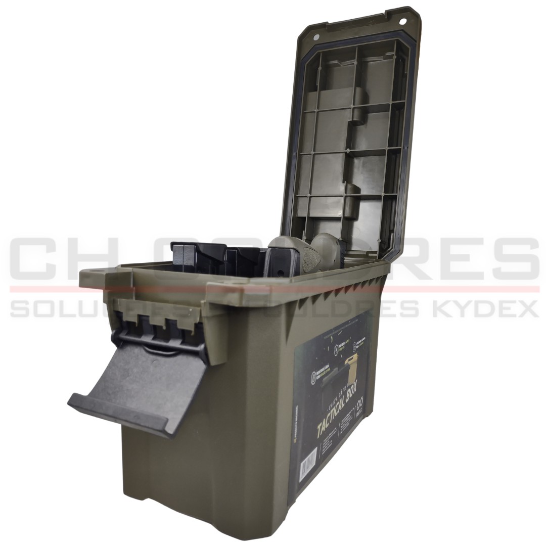 TACTICAL BOX - CAIXA TÁTICA ORGANIZADORA - COM ESPUMA - PEQUENA - CH ...