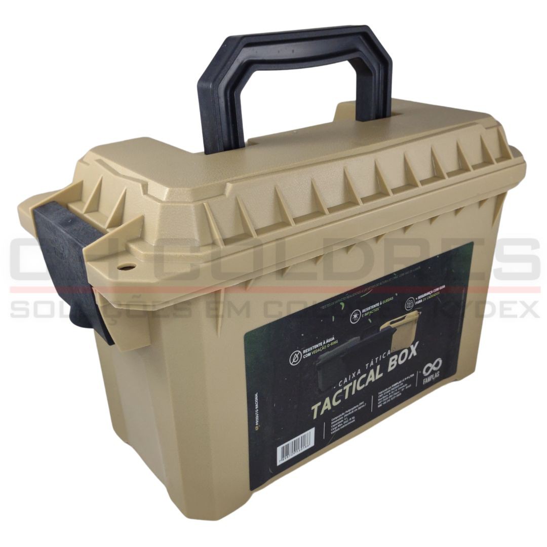 TACTICAL BOX - CAIXA TÁTICA ORGANIZADORA - COM ESPUMA - PEQUENA - CH ...