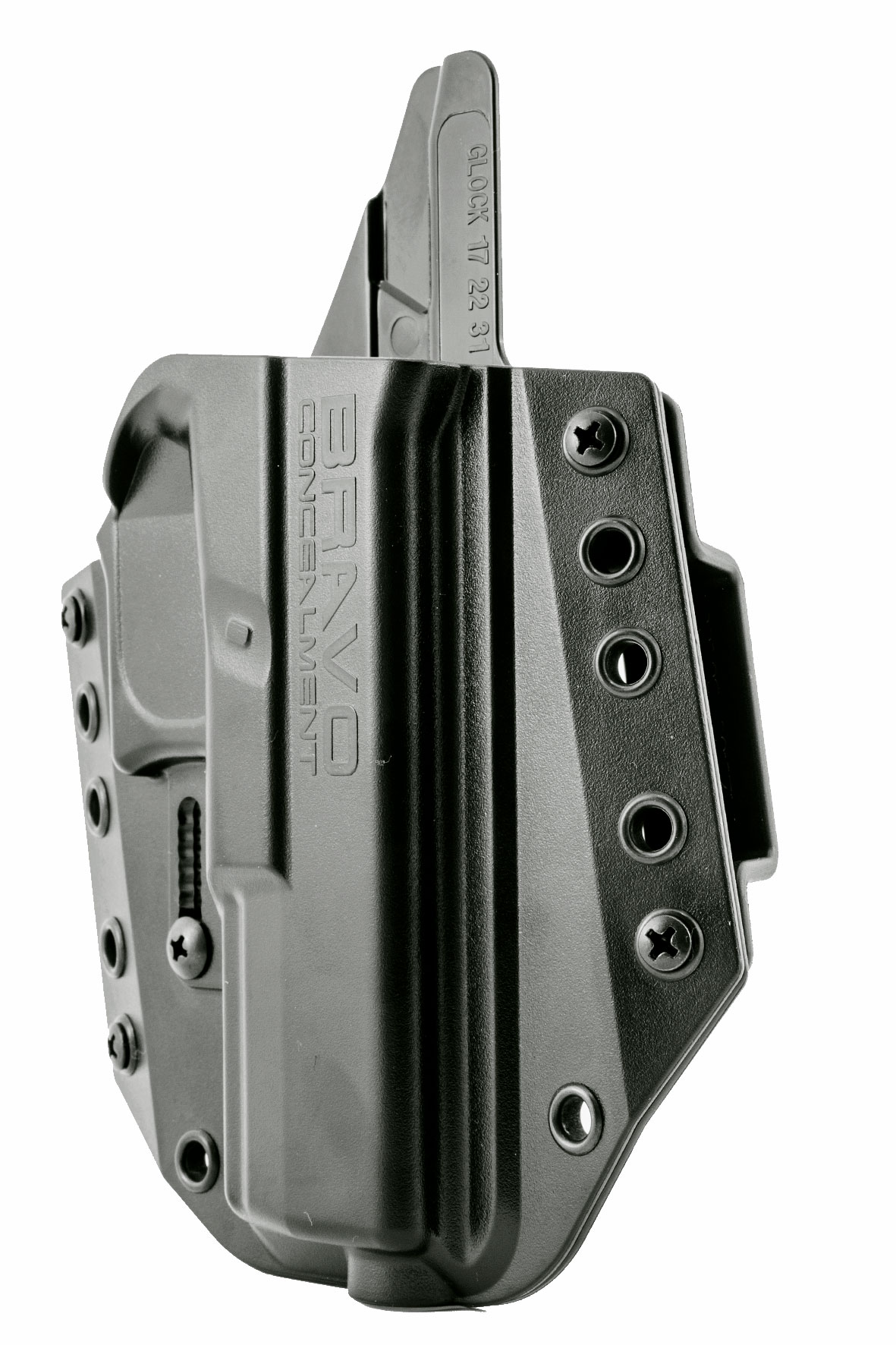 COLDRE + PORTA CARREGADOR – OWB BCA 3.0 – GLOCK MOS 17 22 31 - BRAVO ...