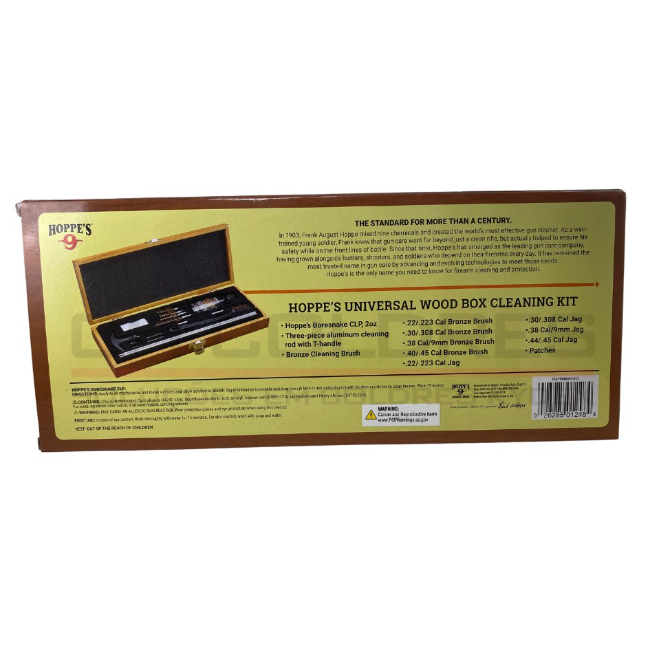 KIT DE LIMPEZA - HOPPE'S 9 - EDIÇÃO ESPECIAL - WOOD BOX - TODOS OS ...