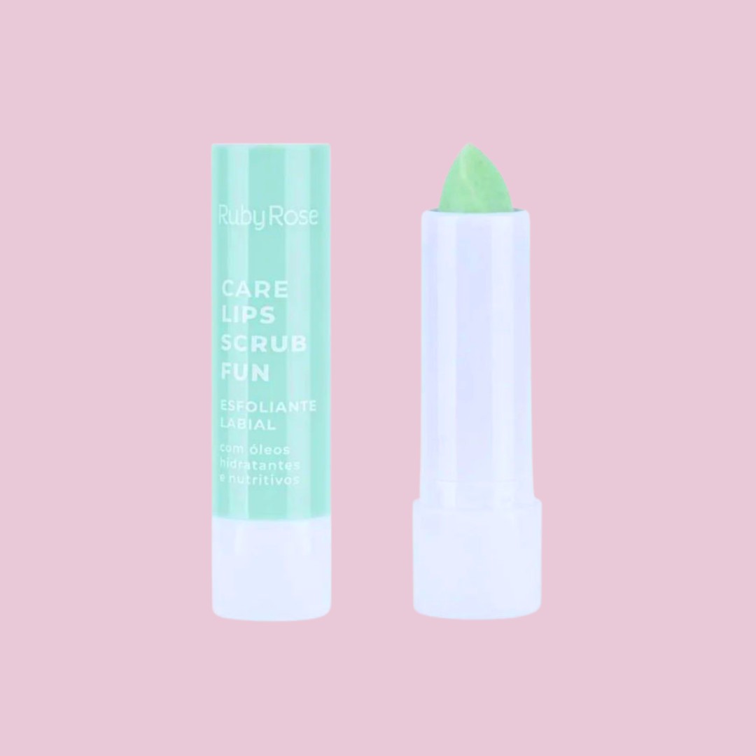 ESFOLIANTE LABIAL CARE LIPS SCRUB FUN MINT FEVER - RUBY ROSE - GO TO GLOW STORE
