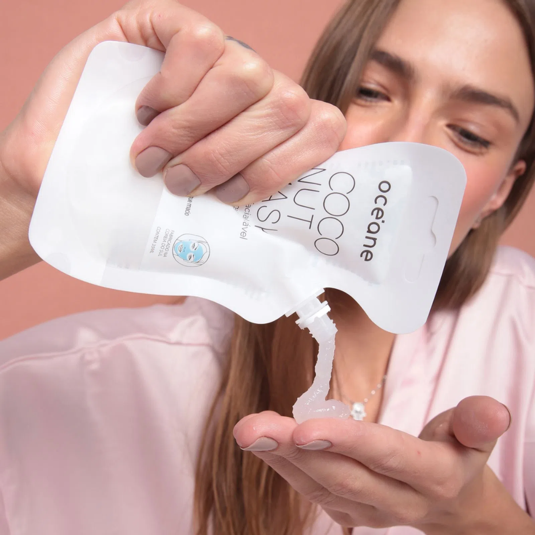 MÁSCARA FACIAL DE COCO - COCONUT MASK - OCÉANE - GO TO GLOW STORE