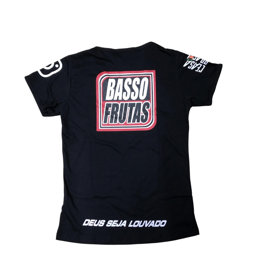 Camiseta Basso Frutas Original Baby Look - Basso Store