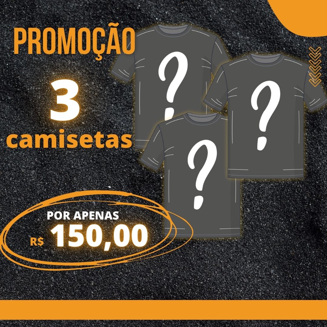 Leve 3 Camisetas Por $150,00 - Basso Store