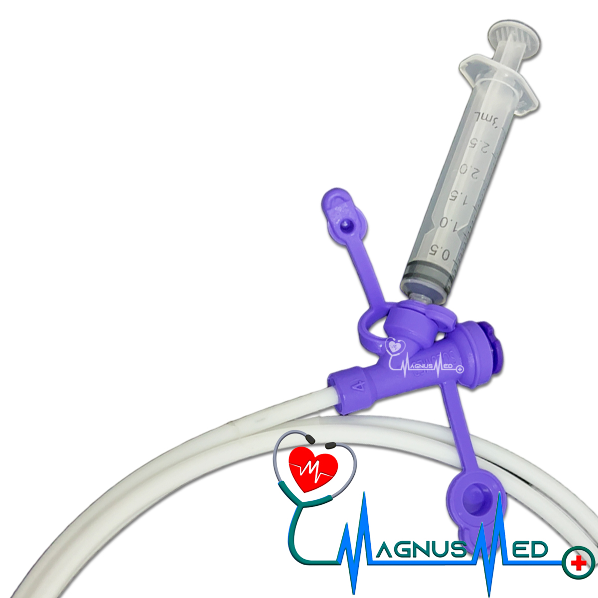 Sonda Nasogástrica e Nasoenteral com Guia Nº 06 ( 60cm ) - Solumed ...