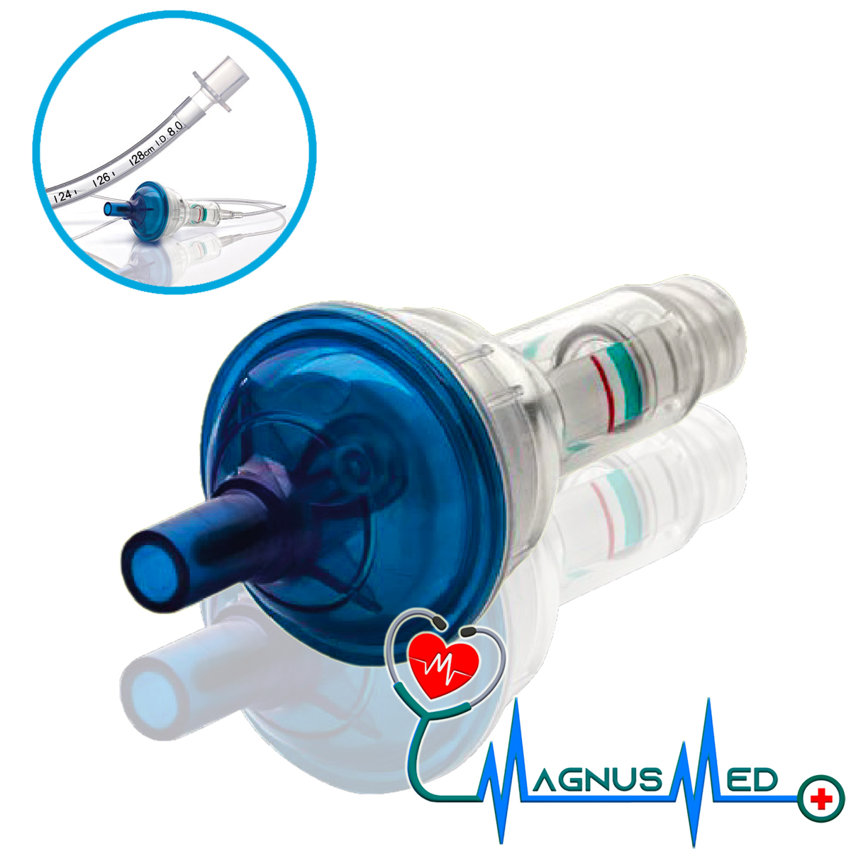 Indicador de pressão p/ balão do Tubo Traqueal 5,5 a 10,0mm - AccuCuff ...