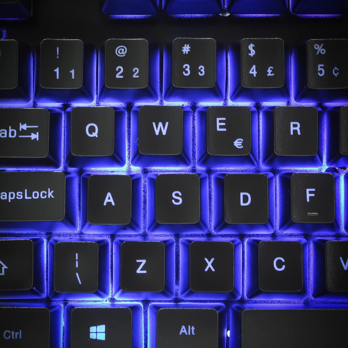 Teclado Retro iluminado Gaming Keyboard - AK 600 - ARCADERAMA GAMES
