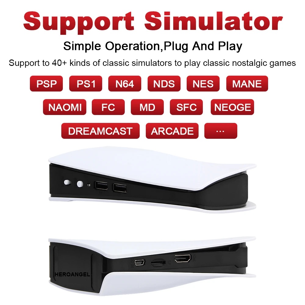 Mini retrô PS5 - ARCADERAMA GAMES