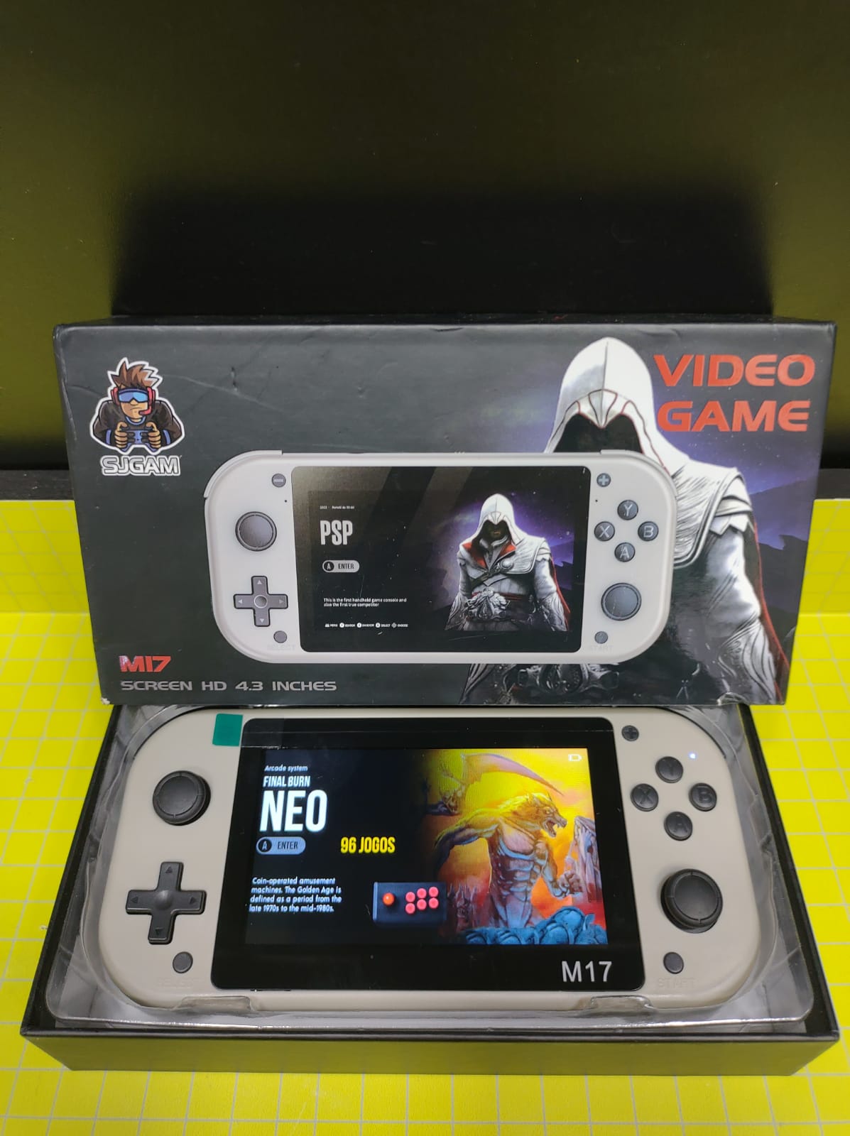 GAME PORTATIL M17 - ARCADERAMA GAMES