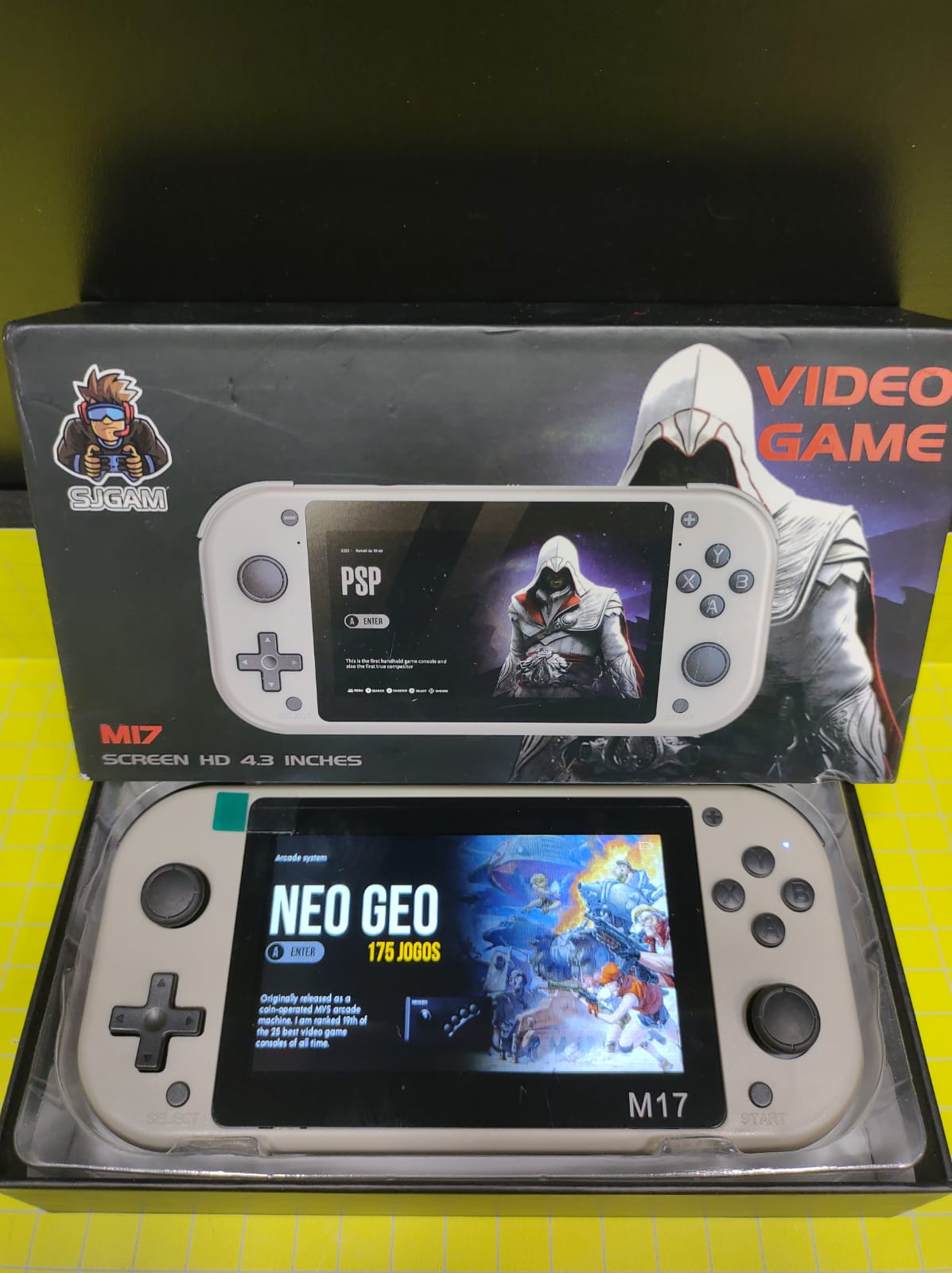 GAME PORTATIL M17 - ARCADERAMA GAMES