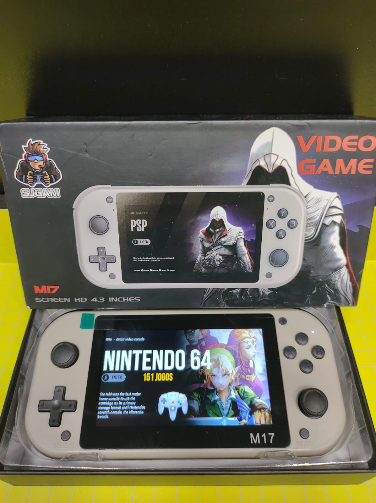 GAME PORTATIL M17 - ARCADERAMA GAMES