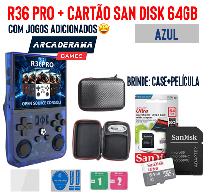 R36 PRO - 64GB - ARCADERAMA GAMES