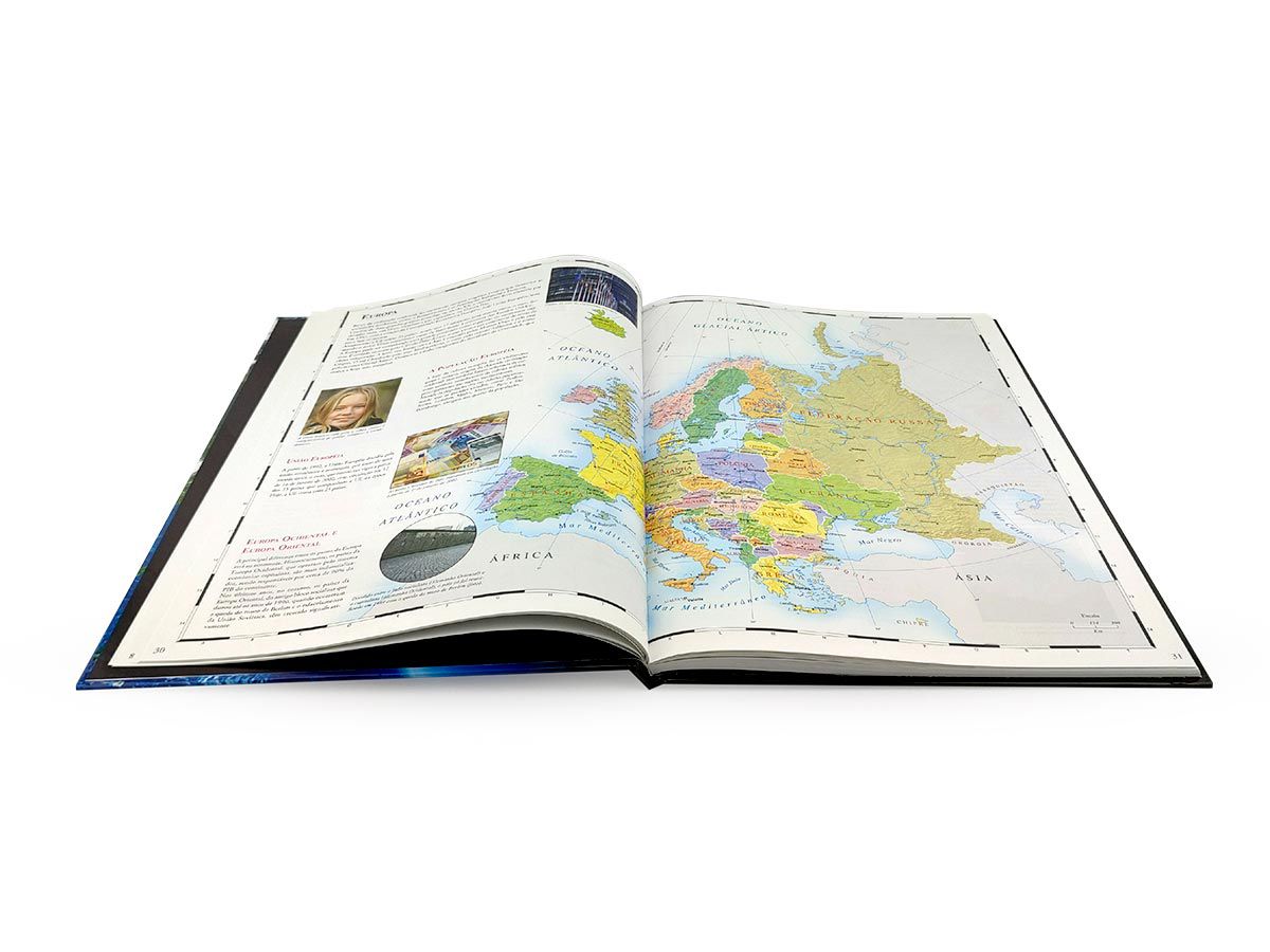Atlas Universal Brasil Especial Capa Dura Politico Relevo Clima Sistema ...