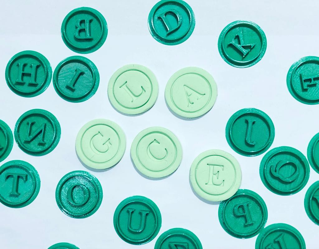 Alfabeto Carimbos - Glacê Mania