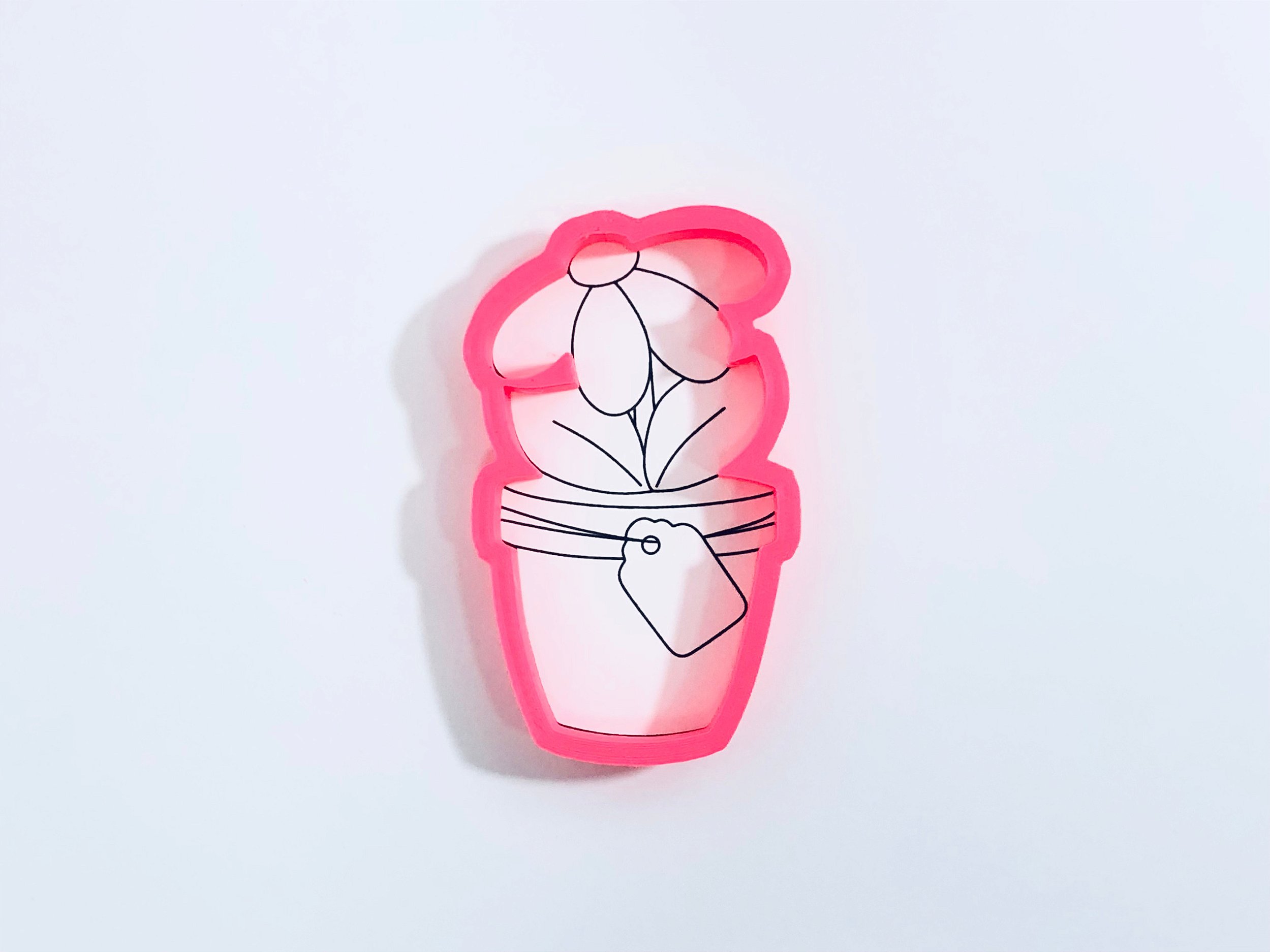 Cortador de bolacha margarida vaso - Glacê Mania