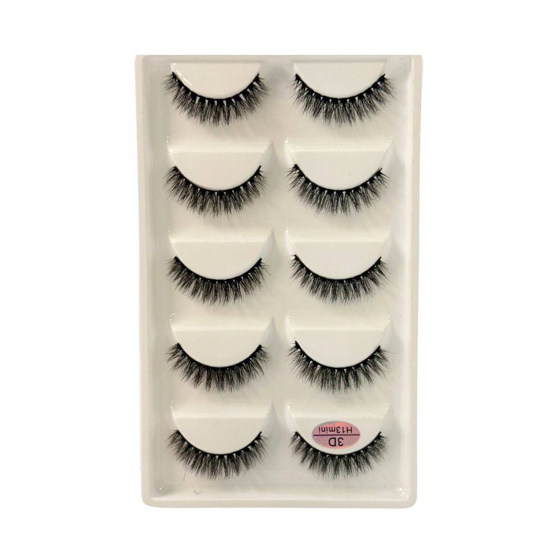 CILIOS 5 PARES H13 MINI - Jessica Rayane Makeup