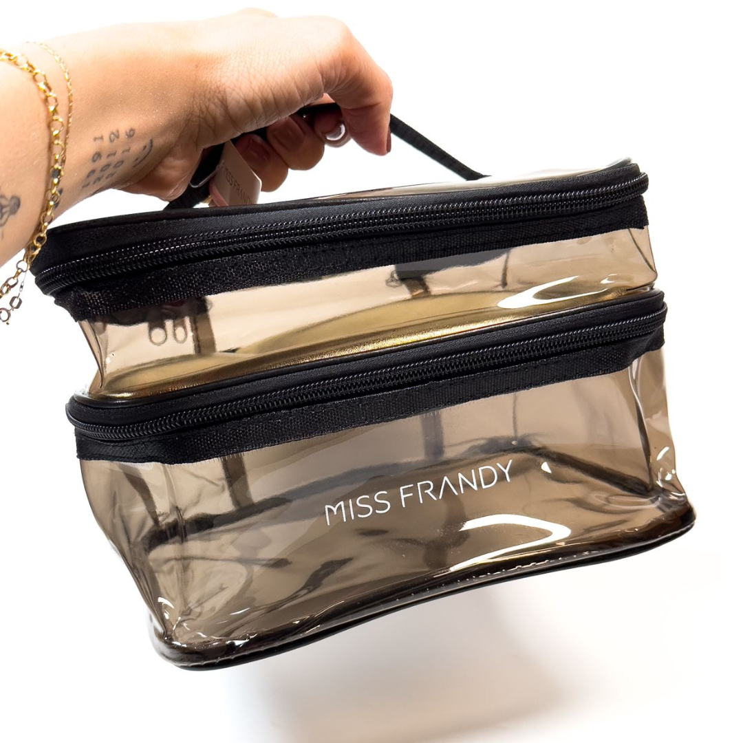 Necessaire dupla Miss frandy - Jessica Rayane Makeup