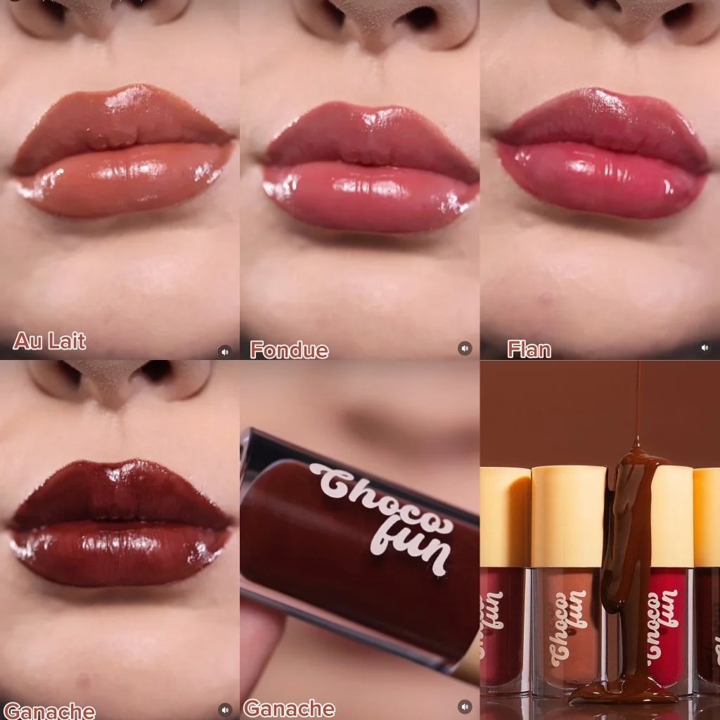 Gloss Choco fun fenzza - Jessica Rayane Makeup