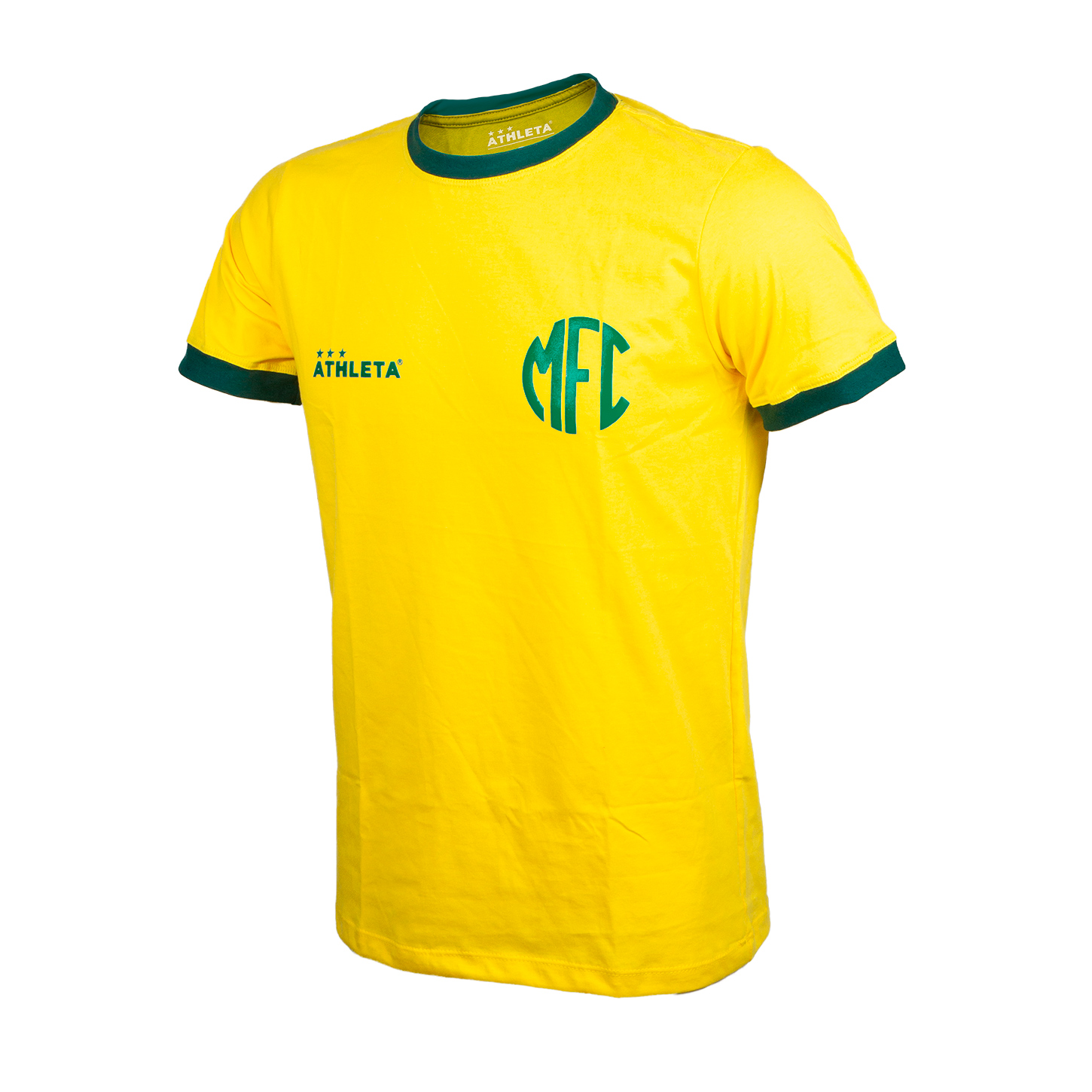 Camisa Oficial Algodão Mirassol FC 2025 -Amarela - Fanáticos Mirassol