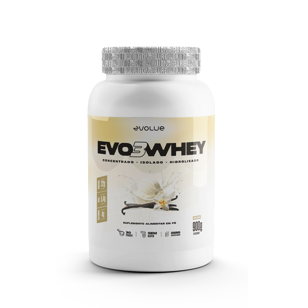 EVO 3 WHEY EVOLUE - 900G - Evolue Supplements Nutritional Precision