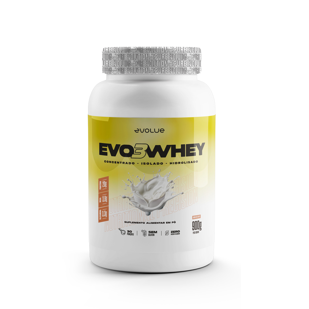 EVO 3 WHEY EVOLUE - 900G - Evolue Supplements Nutritional Precision