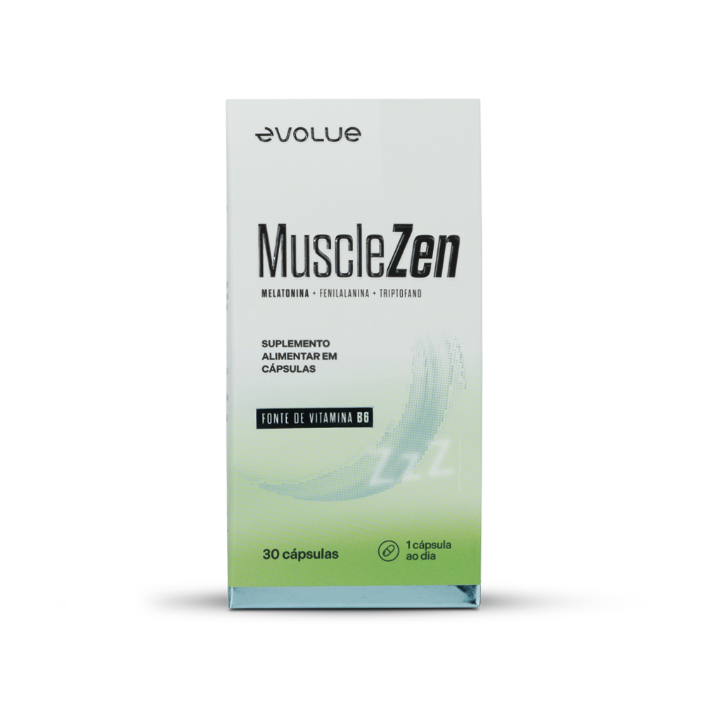 MUSCLE ZEN EVOLUE - 30 CÁPSULAS - Evolue Supplements Nutritional Precision