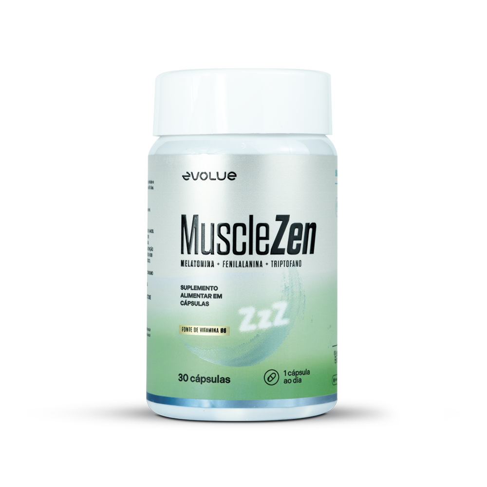 MUSCLE ZEN EVOLUE - 30 CÁPSULAS - Evolue Supplements Nutritional Precision
