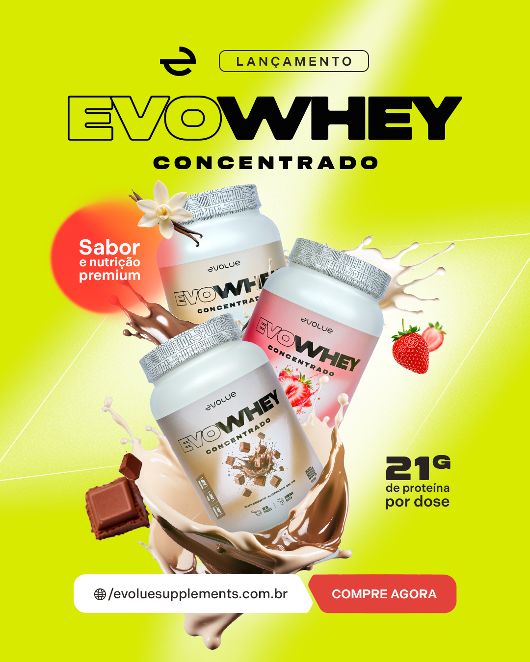 EVOWHEY CONCENTRADO CHOCOLATE 900G - EVOLUE - Evolue Supplements ...