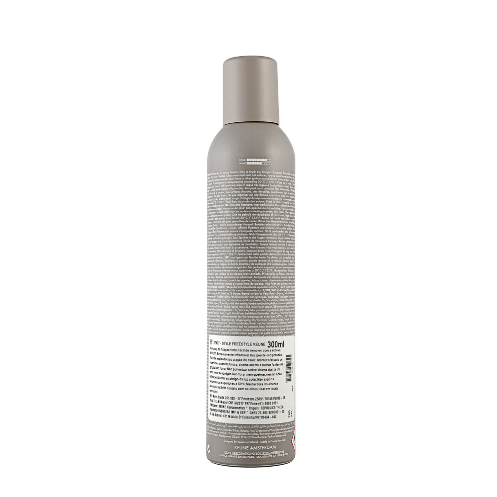 Keune Style Fix Freestyle Spray Laque Finish N86 300ml - Della Luna ...